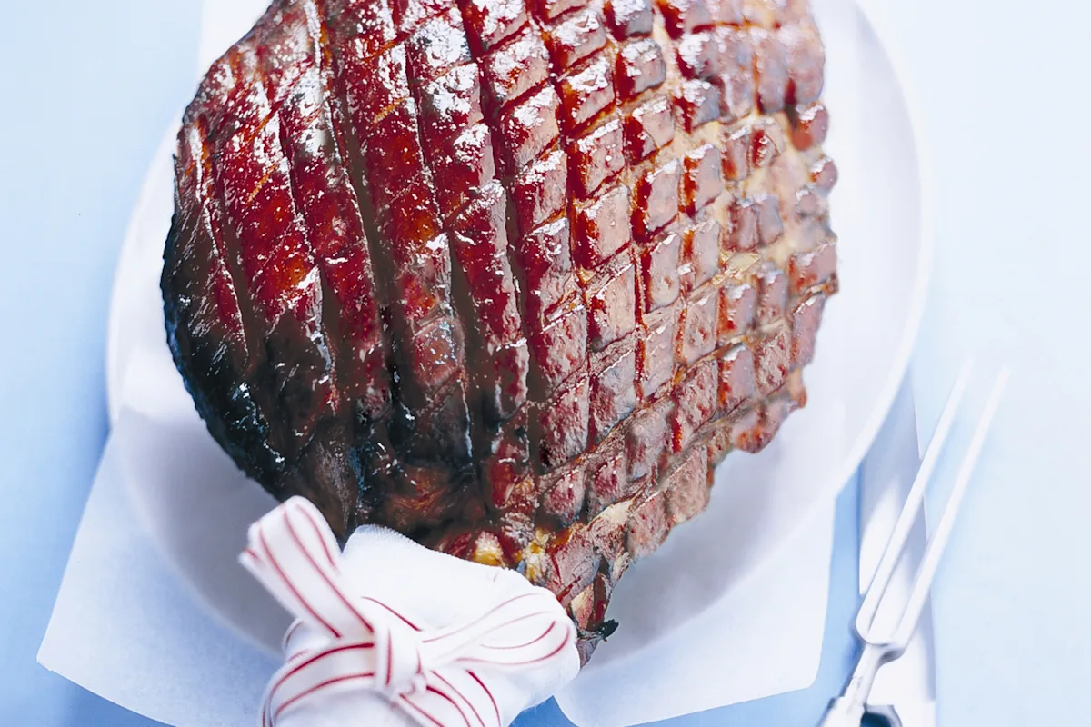 Cranberry Glazed Ham